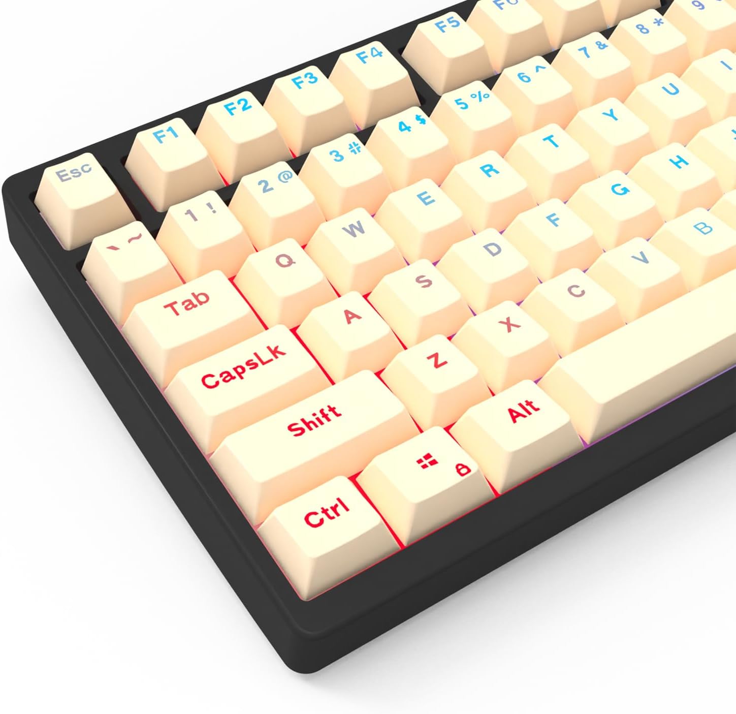 IOAOI PBT Keycaps, Keyboard keycaps 100 Percent Maroc | Ubuy