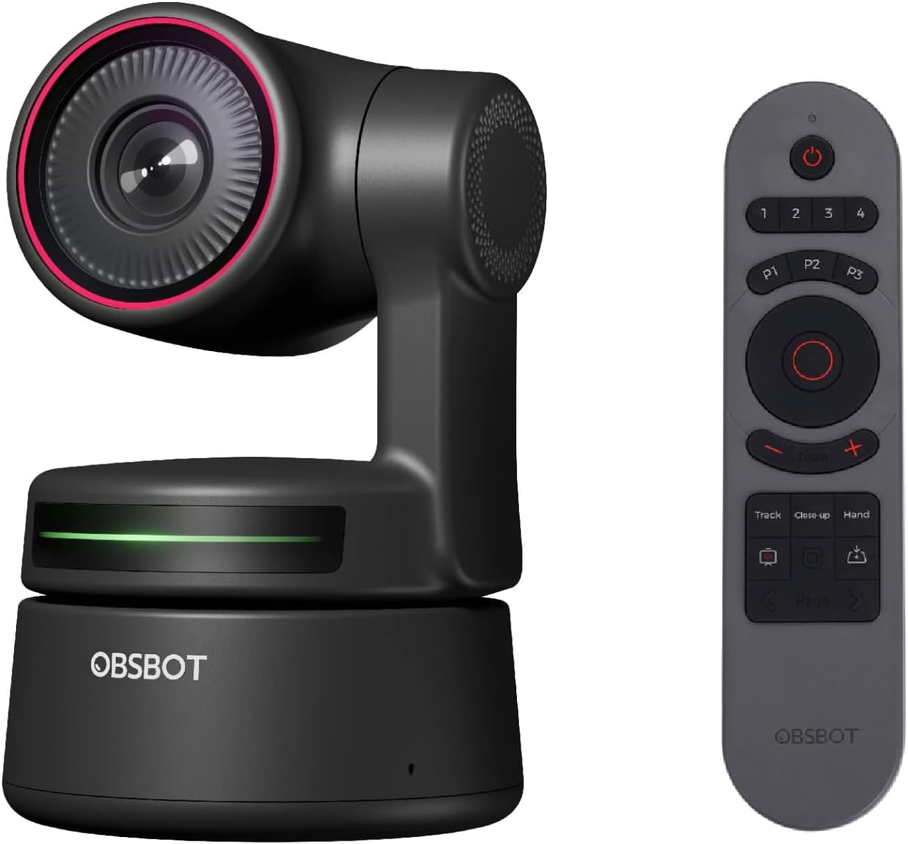 Amazon.com: OBSBOT Tiny 4K Webcam Bundle with Smart Remote Control, AI ...