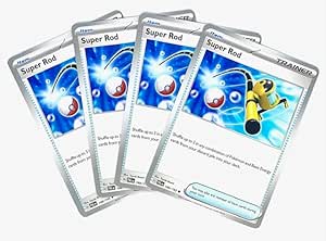 Amazon.com: Super Rod 188/193 - Paldea Evolved - Pokemon Trainer Card ...