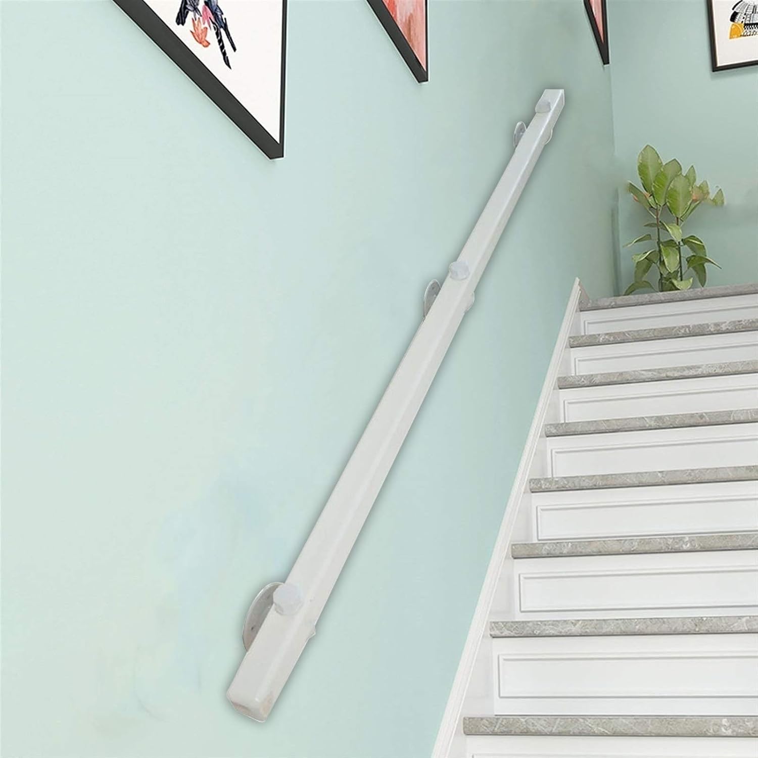 Amazon.com: Stairs Wood Handrail，Upgraded Version Anti-Slip Handrails ...