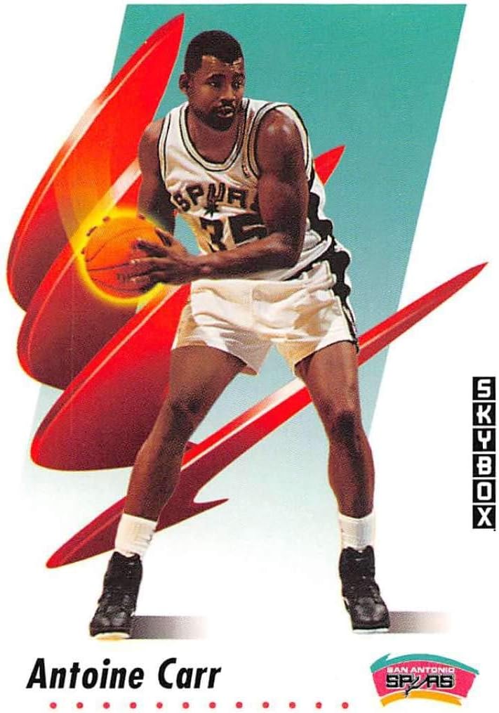 Amazon.com: 1991-92 SkyBox Basketball #648 Antoine Carr San Antonio ...