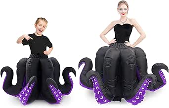 Amazon.com: anroog Inflatable Octopus Costumes for Kids + Inflatable ...