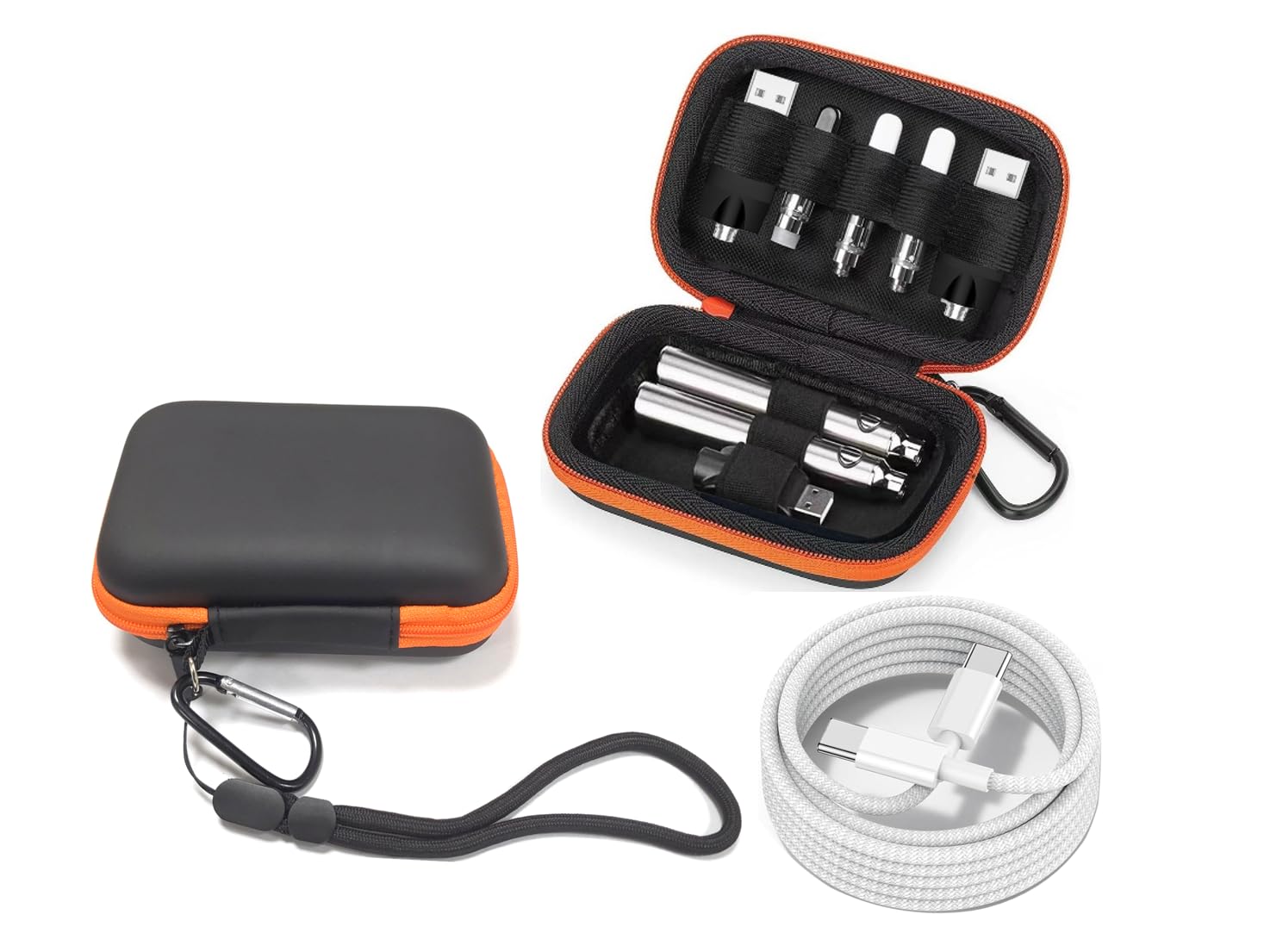 Amazon.com: BUISAMG (Only Case) 510 thread charger Storage Case ...