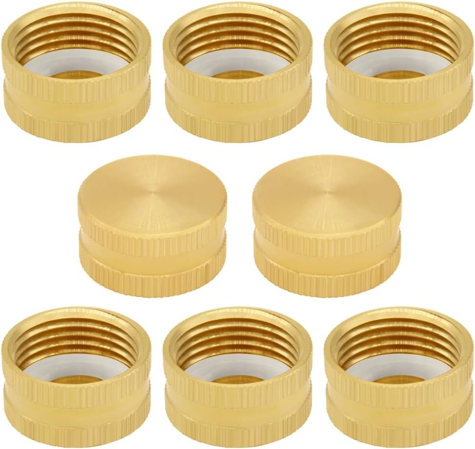 Amazon.com : ALKARAMA 20 Pack Plastic Hose Caps for Garden Hose, Garden ...