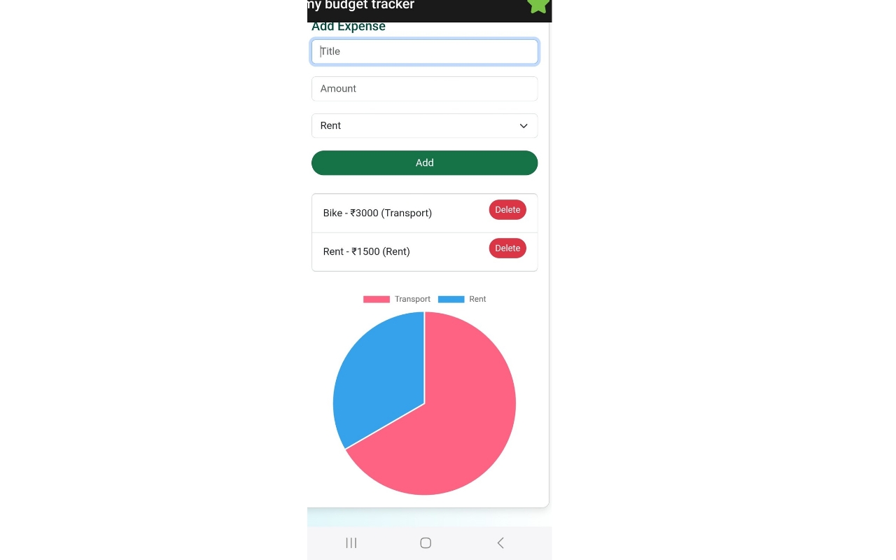 My budget tracker - App on Amazon Appstore