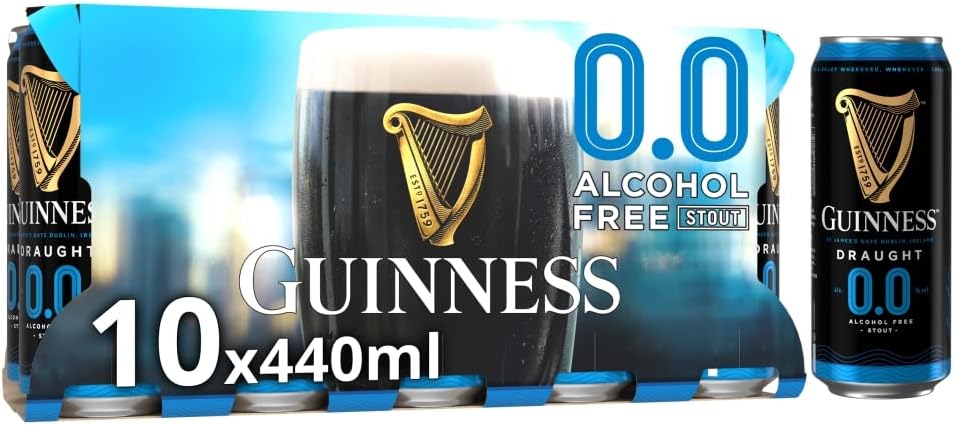 GUINNESS 0.0% 440ML 10PK : Amazon.co.uk: Grocery