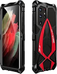 AFENGBOX Hülle für Samsung Galaxy S23 Ultra Hülle,Militär Stoßfest 360 Grad Ganzkörper ...