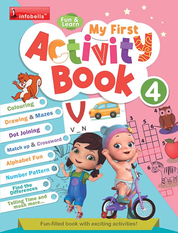 My First Activity Book Vol.4 | Enhance The Child Mind With Iteractive ...