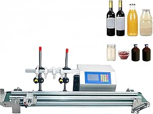 Amazon.com: BTURYT Liquid Filling Machine 10-500ml, 4x3.2 L/min, 4-Head Mini Automatic Liquid ...