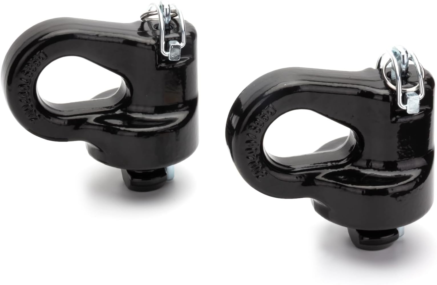 Amazon.com: 60691 2 Pack Gooseneck Hitch Safety Chain Anchors 30,000 ...