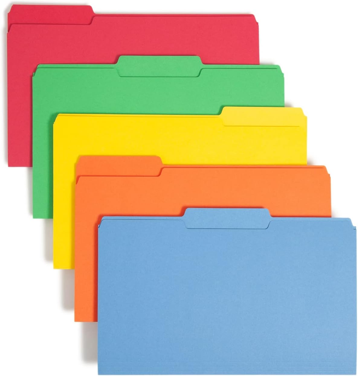 Amazon.com : Smead Colored File Folder, 1/3-Cut Tab, Legal Size ...