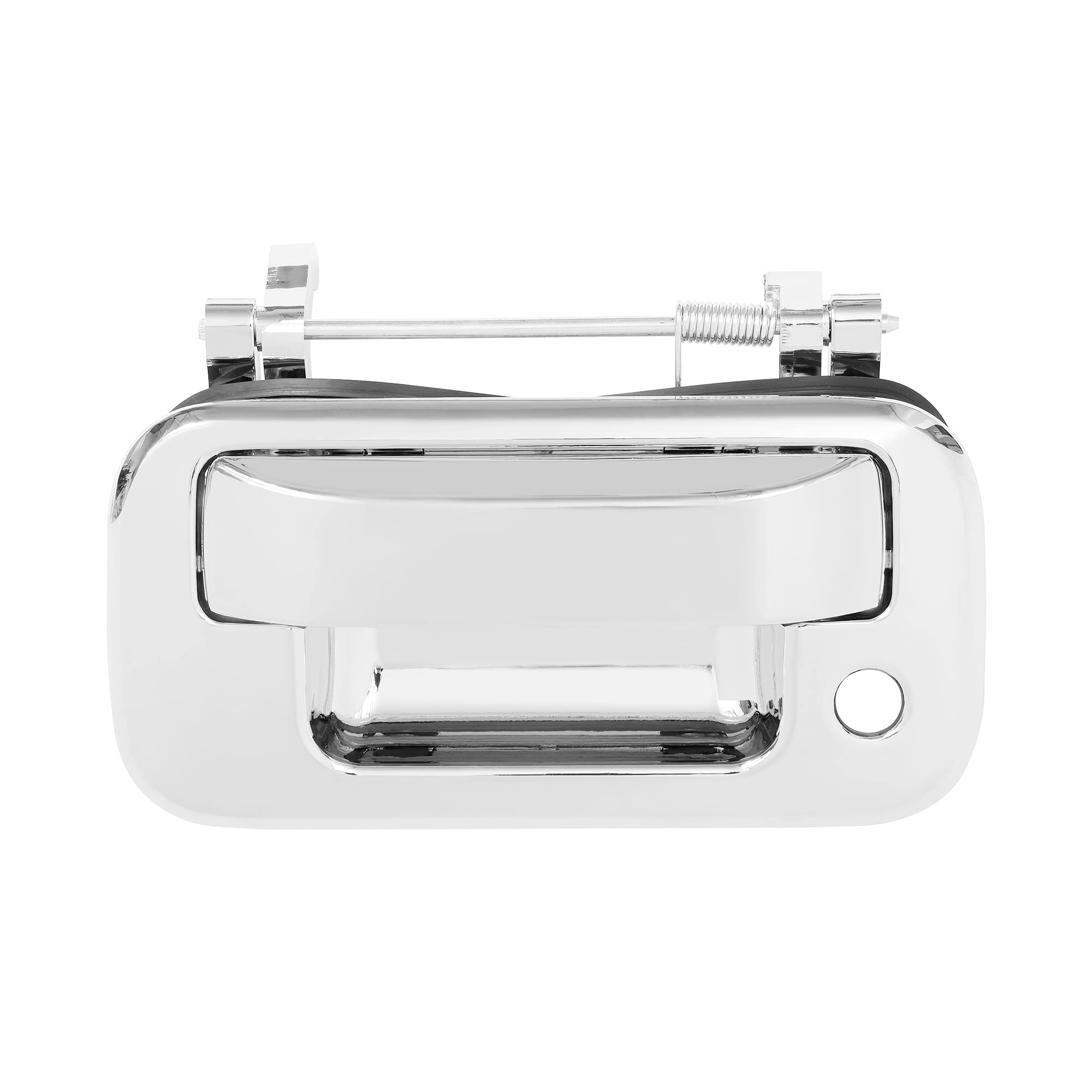 Snapklik.com : Tailgate Door Handle Chrome, W/ Key Hole, Compatible