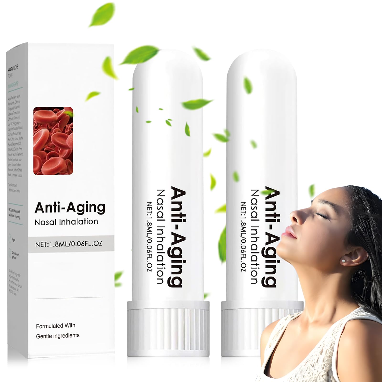 Amazon.com: WUZHIBEI Nasal Inhaler, Memory Boost Inhaler, Portable ...