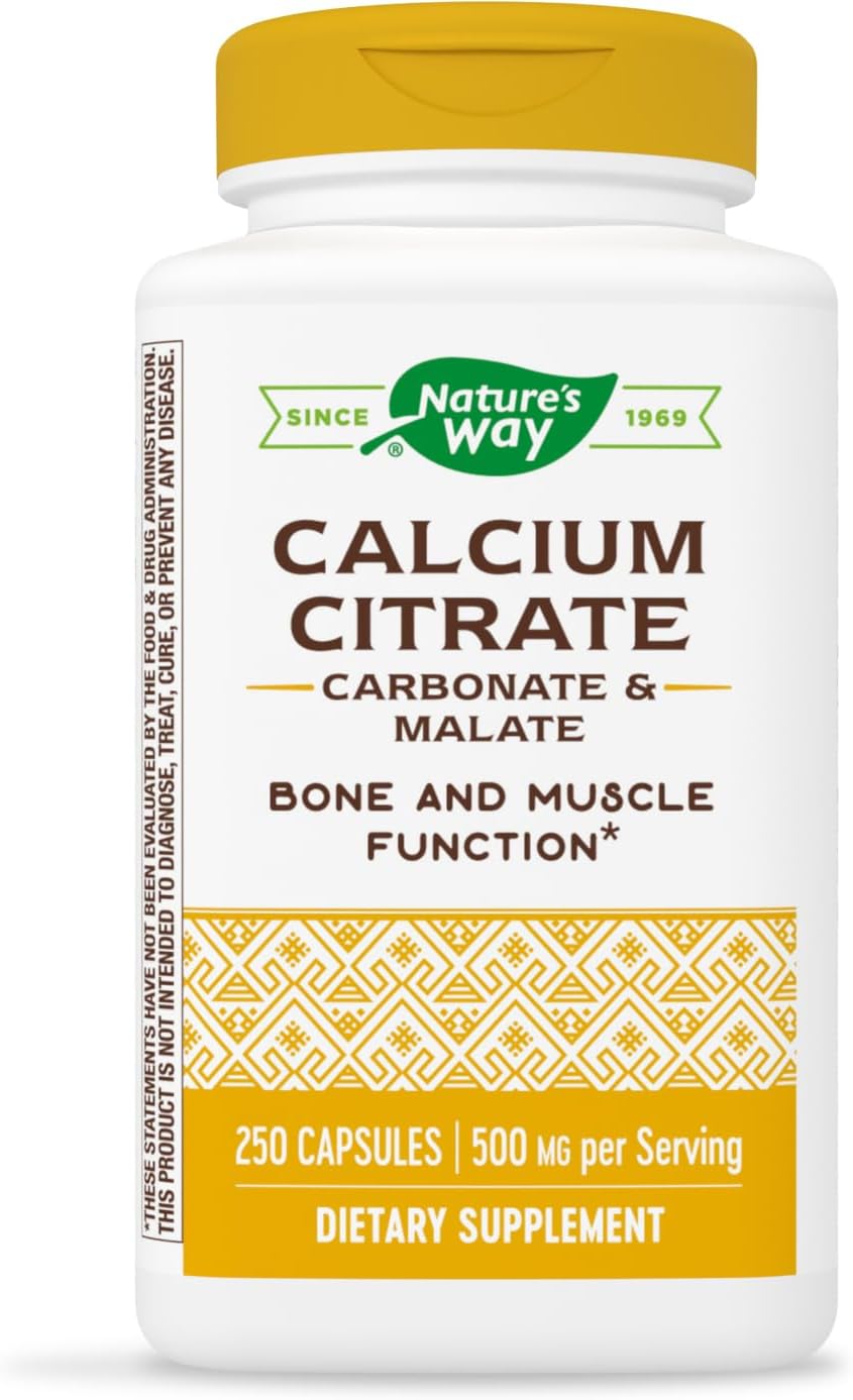 Amazon.com: 21st Century Calcium 500 mg Plus D3 Tablets, 400 Count ...