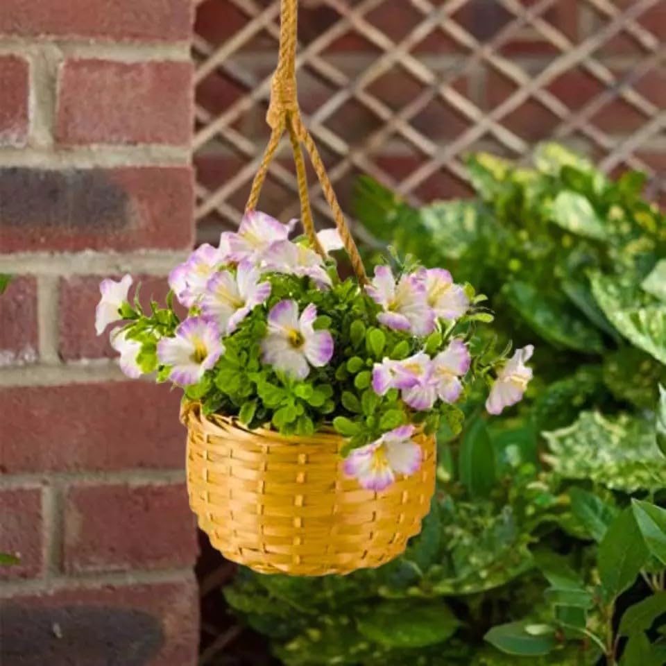 English Flower Garden Basket Autumn Hanging Basket 12" Cowell's