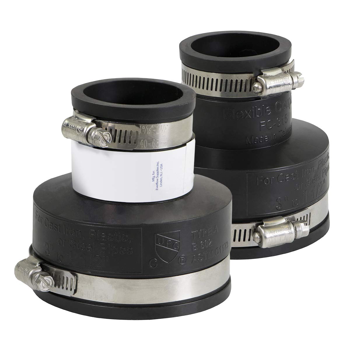 Snapklik.com : Supply Giant 6I54x2 Flexible Pvc Reducing Coupling