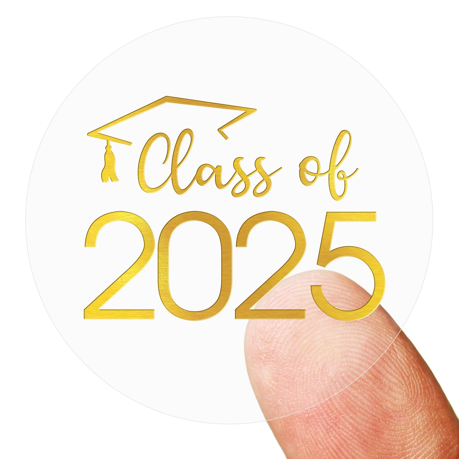 Snapklik.com : 100 PCS Graduation Stickers,Class Of 2025 Transparent ...