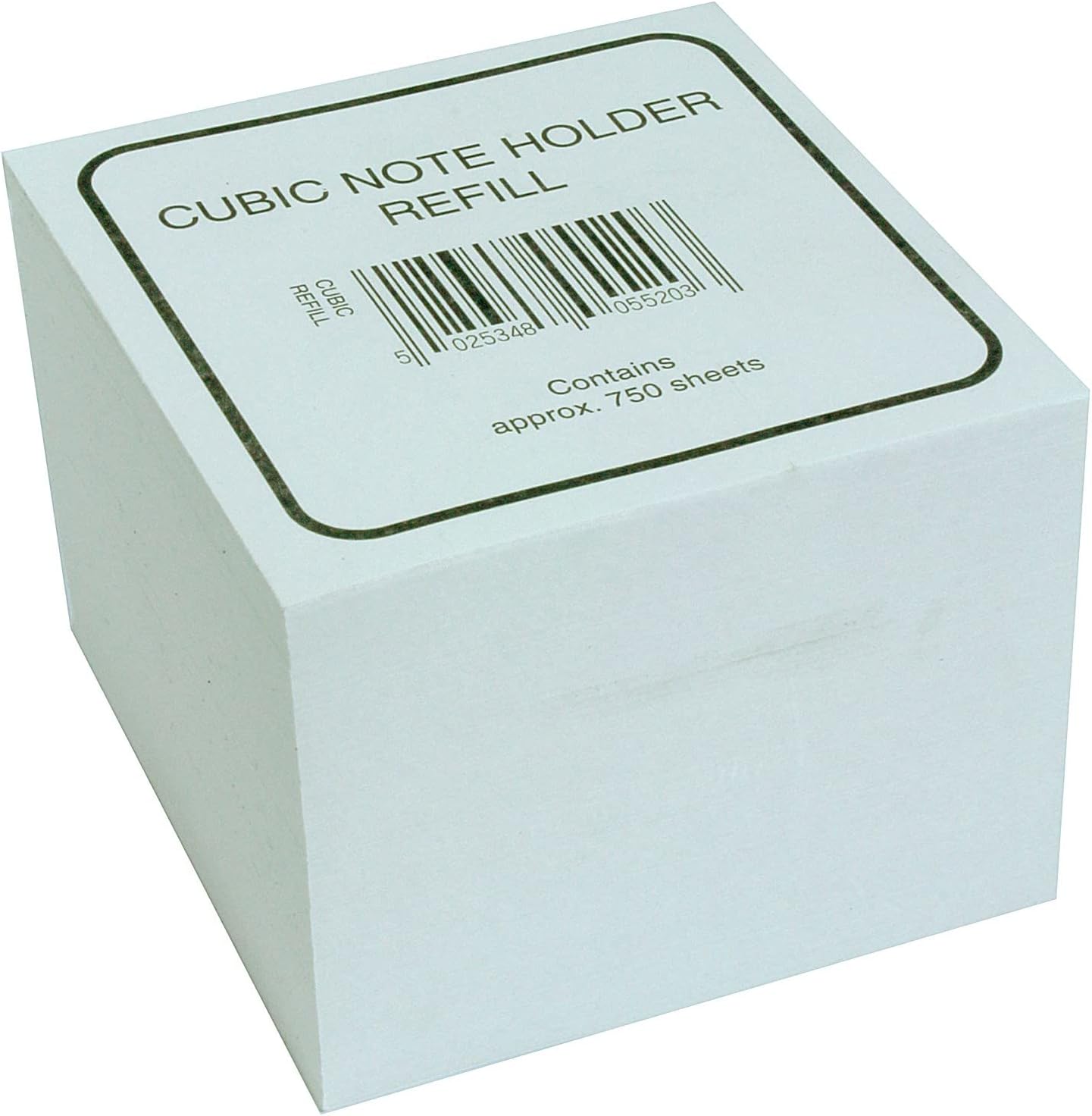 Memo Cube Refill, 90 x 90mm, 900 Sheets (Loose), Refill pad, Zero ...