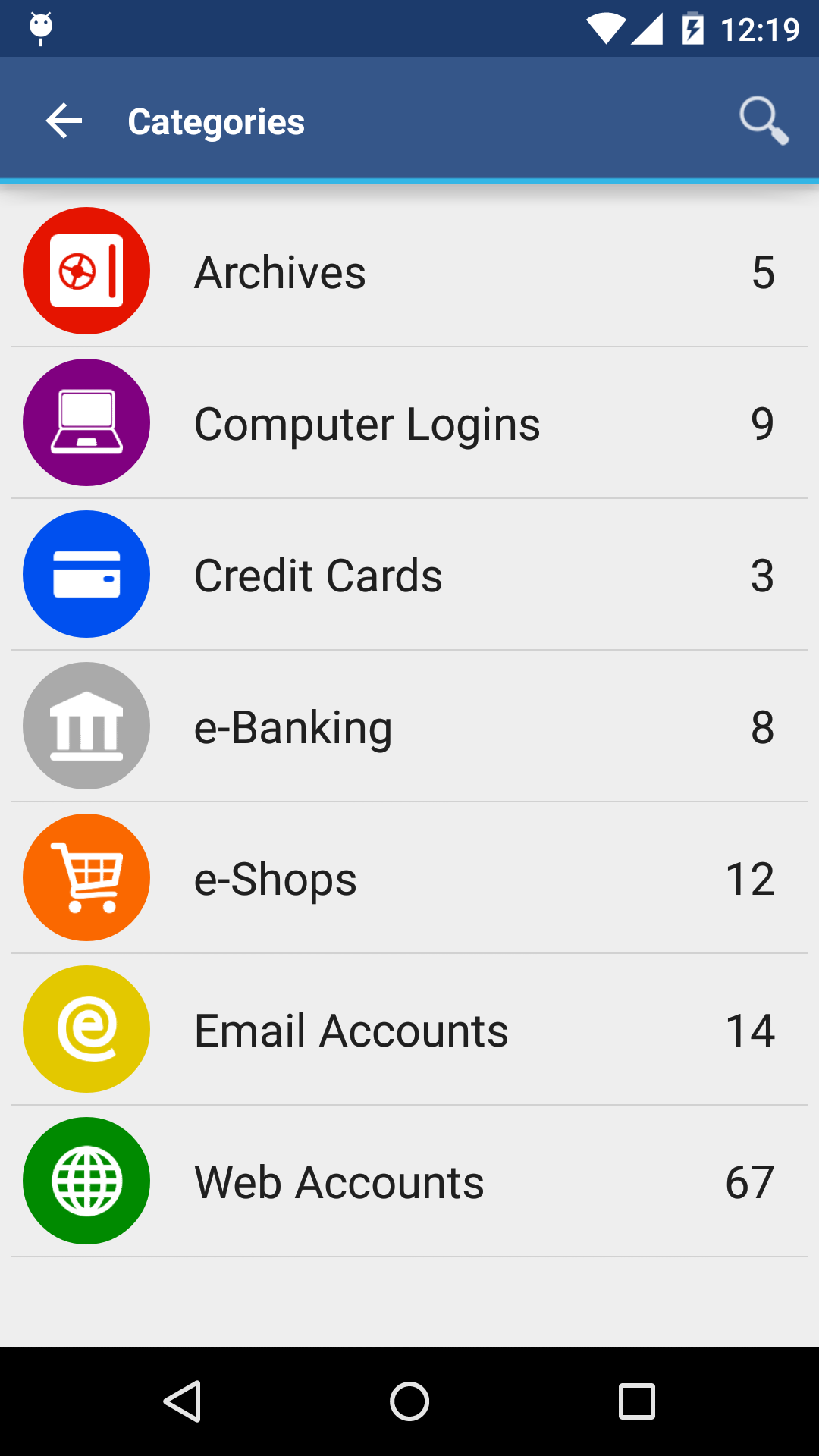 aWallet Cloud Password Manager: app su Amazon Appstore