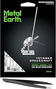 Amazon.com: Metal Earth Voyager Spacecraft 3D Metal Model Kit Bundle ...