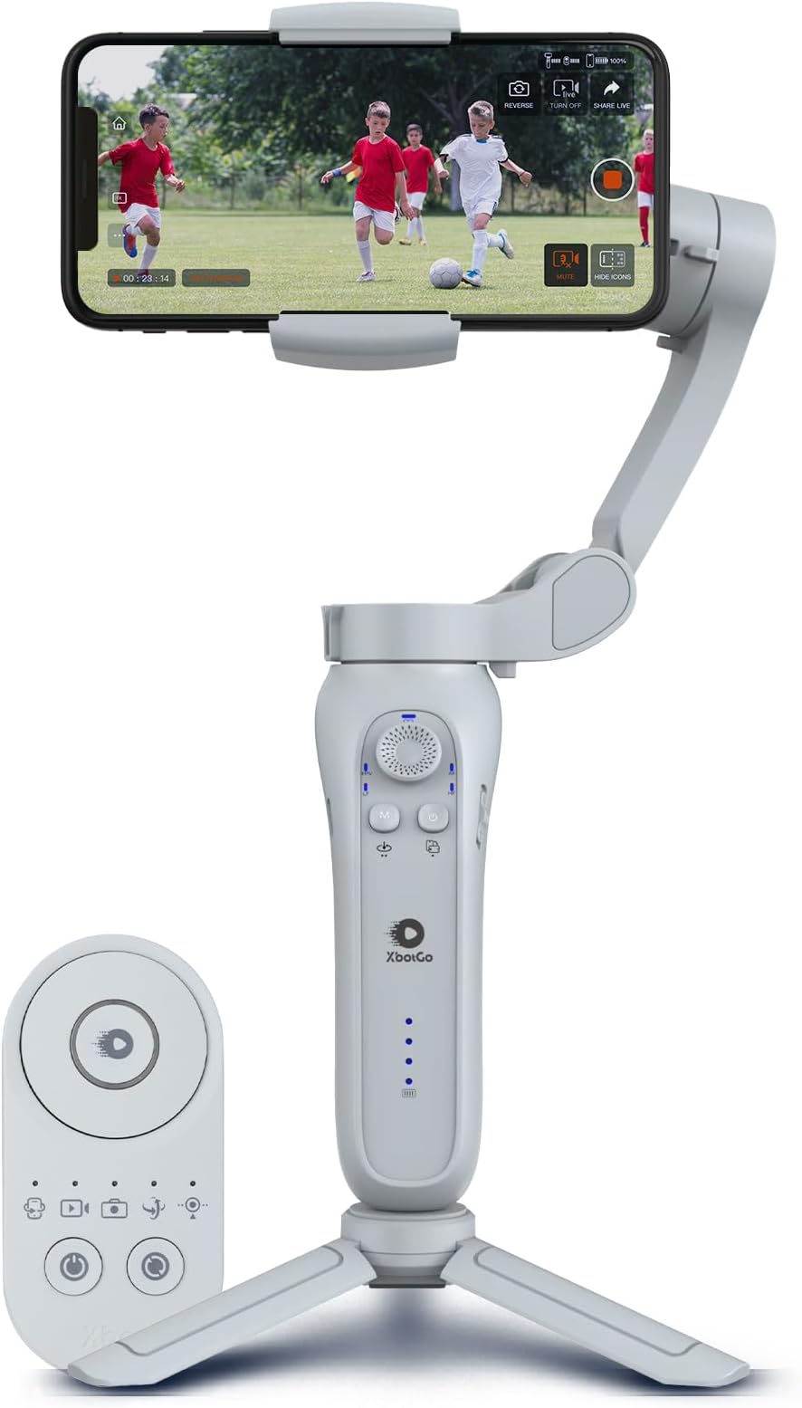 XbotGo AI Sports Gimbal & Remote Kit - Auto Sports Gimbal Camera for ...