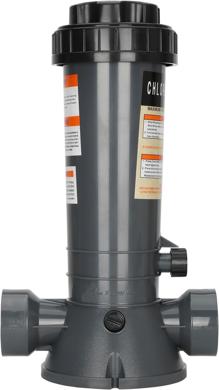 Amazon.com: Waterway CLC012 2" Slip Clear in-Line Chlorinator Tablet ...