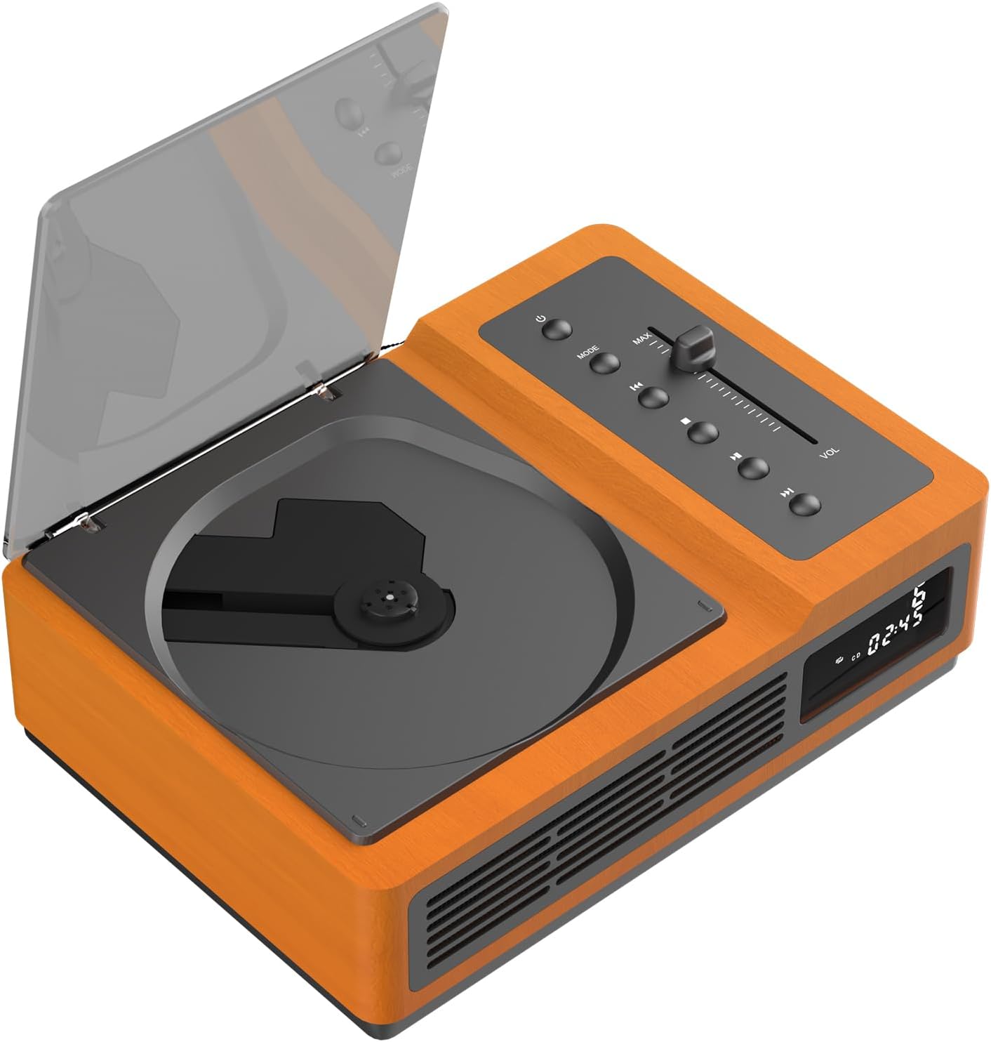 Amazon.co.jp: RELAX ピクセルチューンズ レトロ CDプレーヤー スピーカー内蔵 イヤホンジャック 壁掛け モバイル可能 バッテリー搭載 長時間駆動 ESP機能搭載 ...