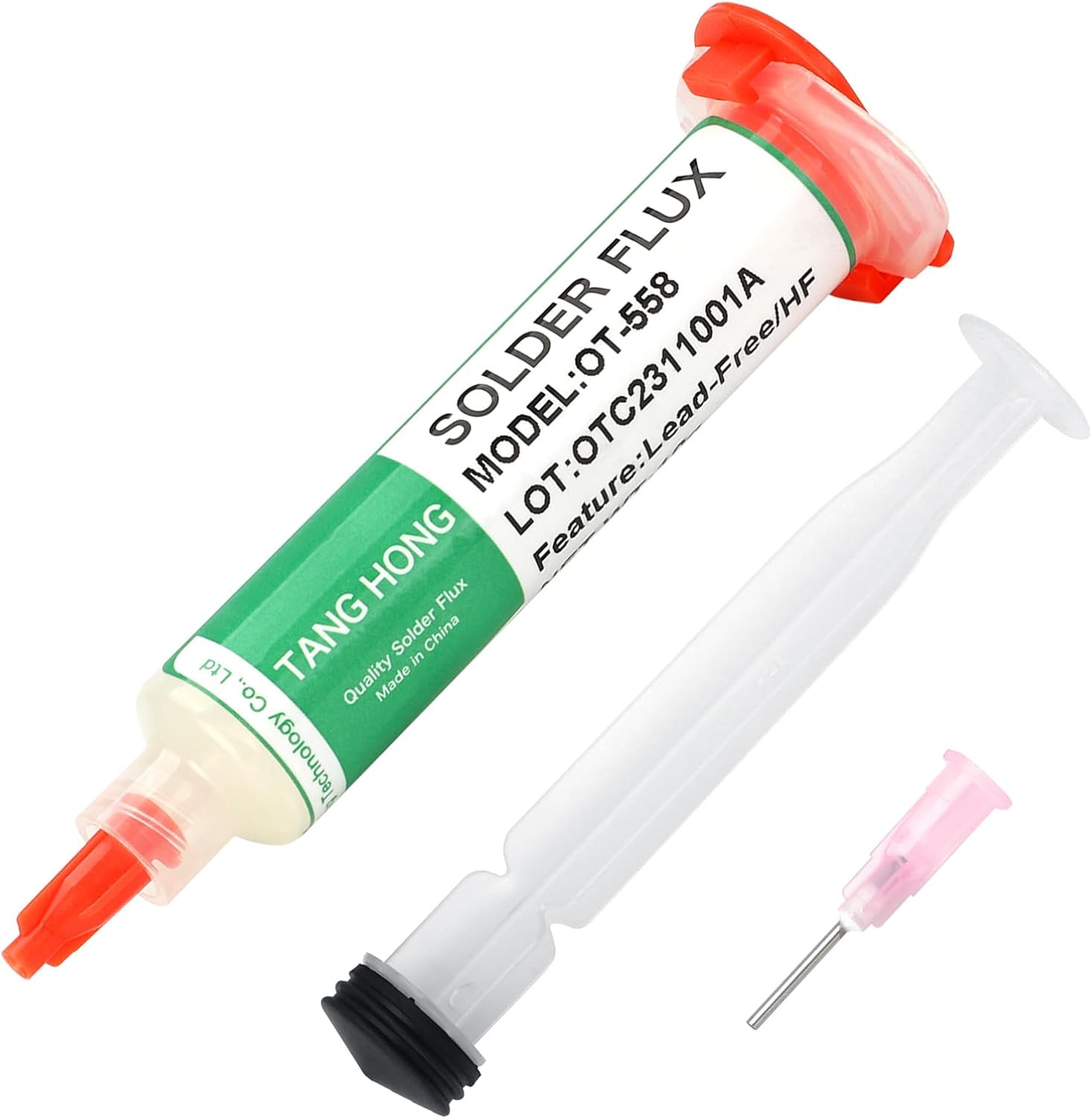 TANG HONG 558 Solder Flux,Lead-Free Rosin Flux,No Clean Soldering Flux for Electronics,Suitable ...