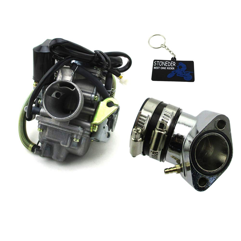 Buy STONEDER PD24 Carburetor Carb Manifold Intake For Yerf-Dog GX150 ...