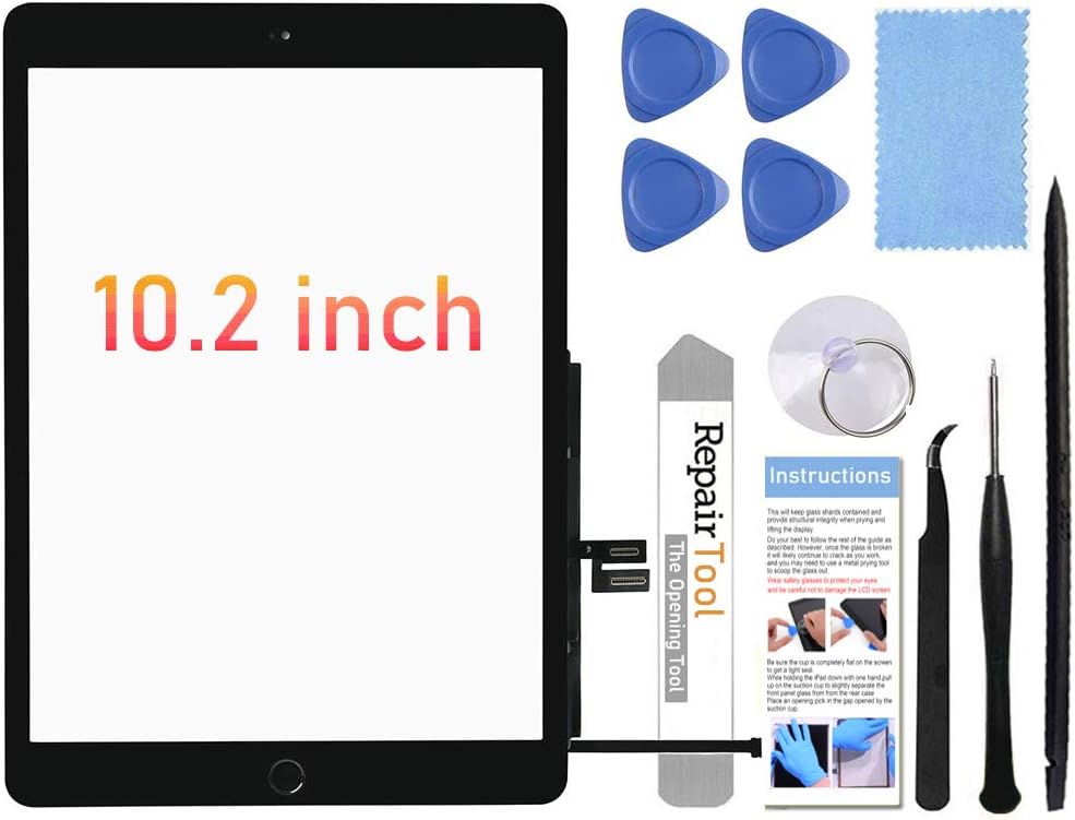 Amazon.com: for iPad 7th/8th Generation Screen Replacement Digitizer 10 ...