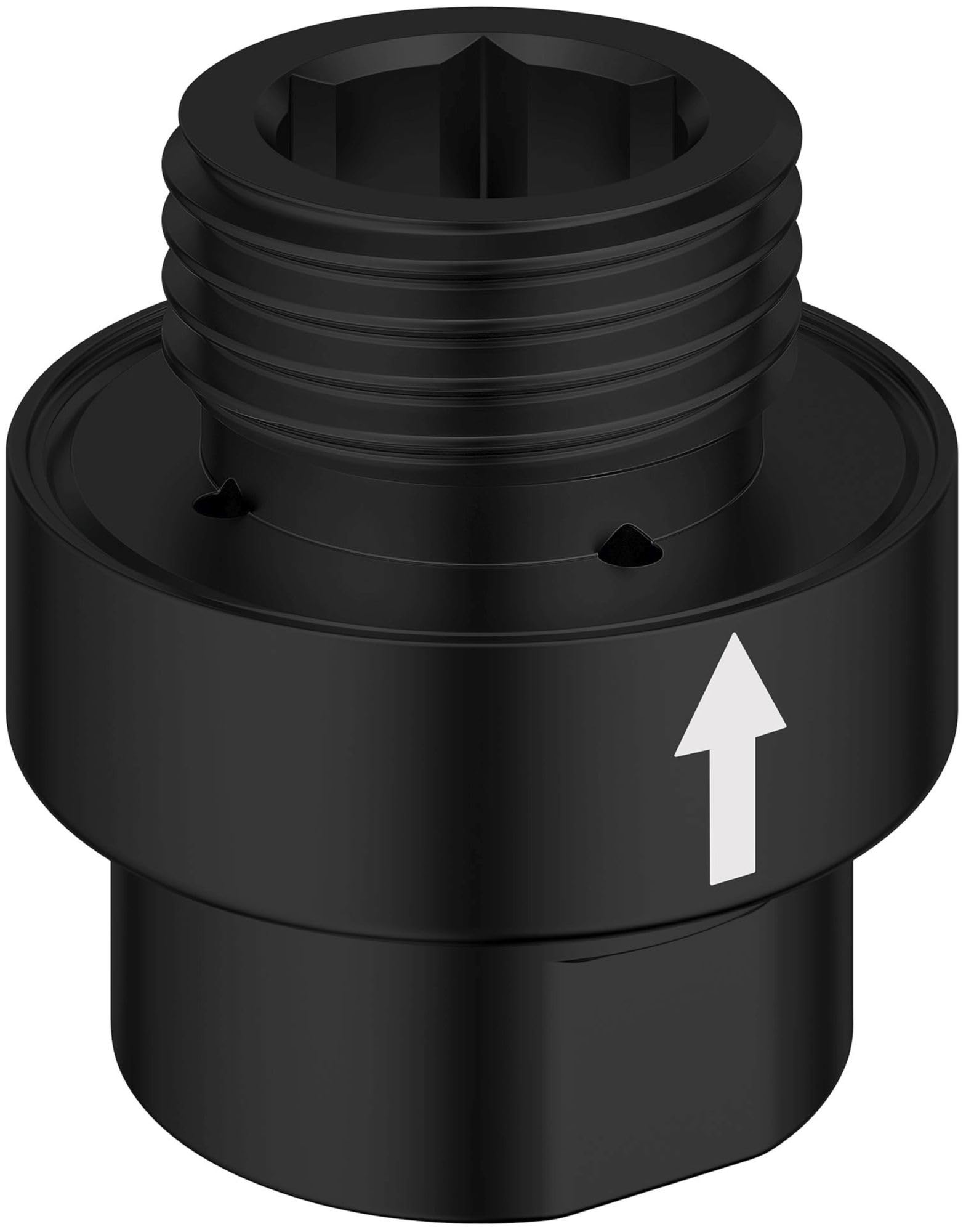 GROHE 79112430 1/2-Inch Handheld Shower Inline Vacuum Breaker, Matte ...