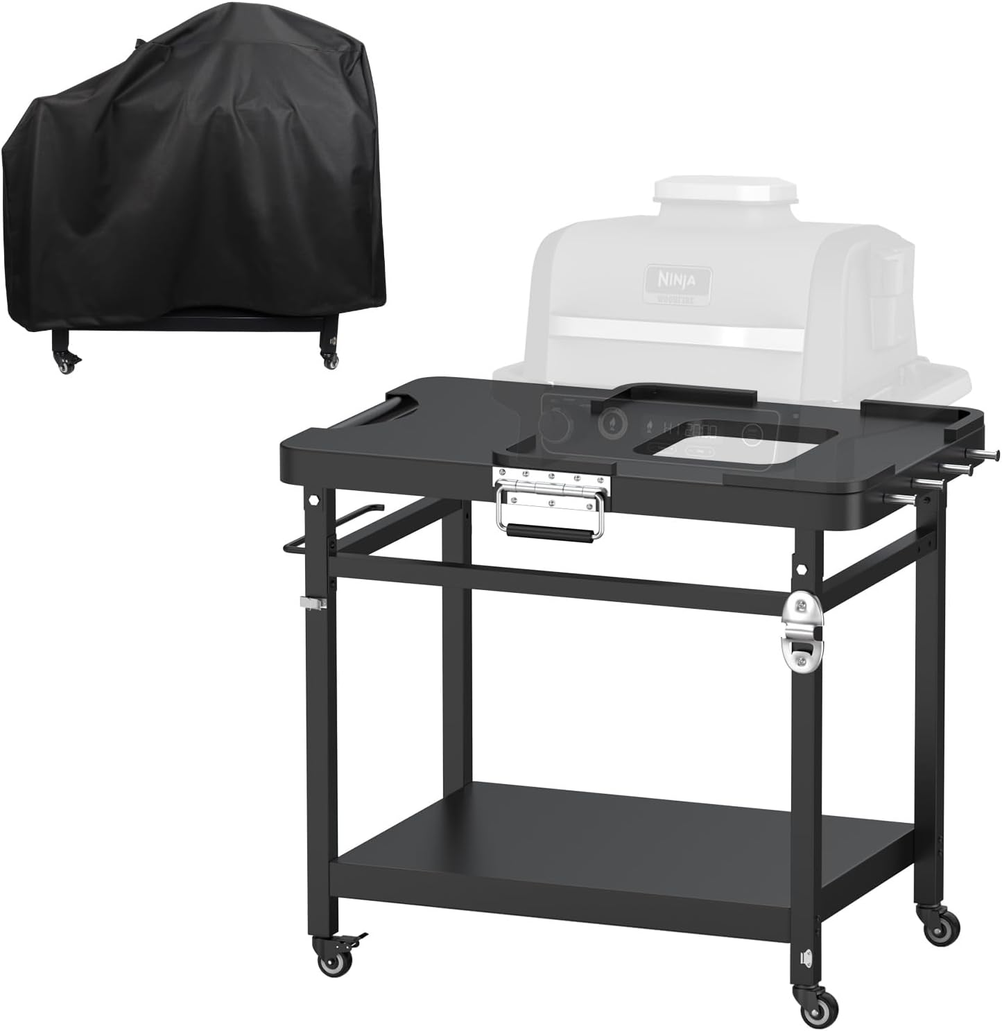 Amazon.com : UikJOY Portable Grill Cart for Weber Q Gas Grills, Folding ...