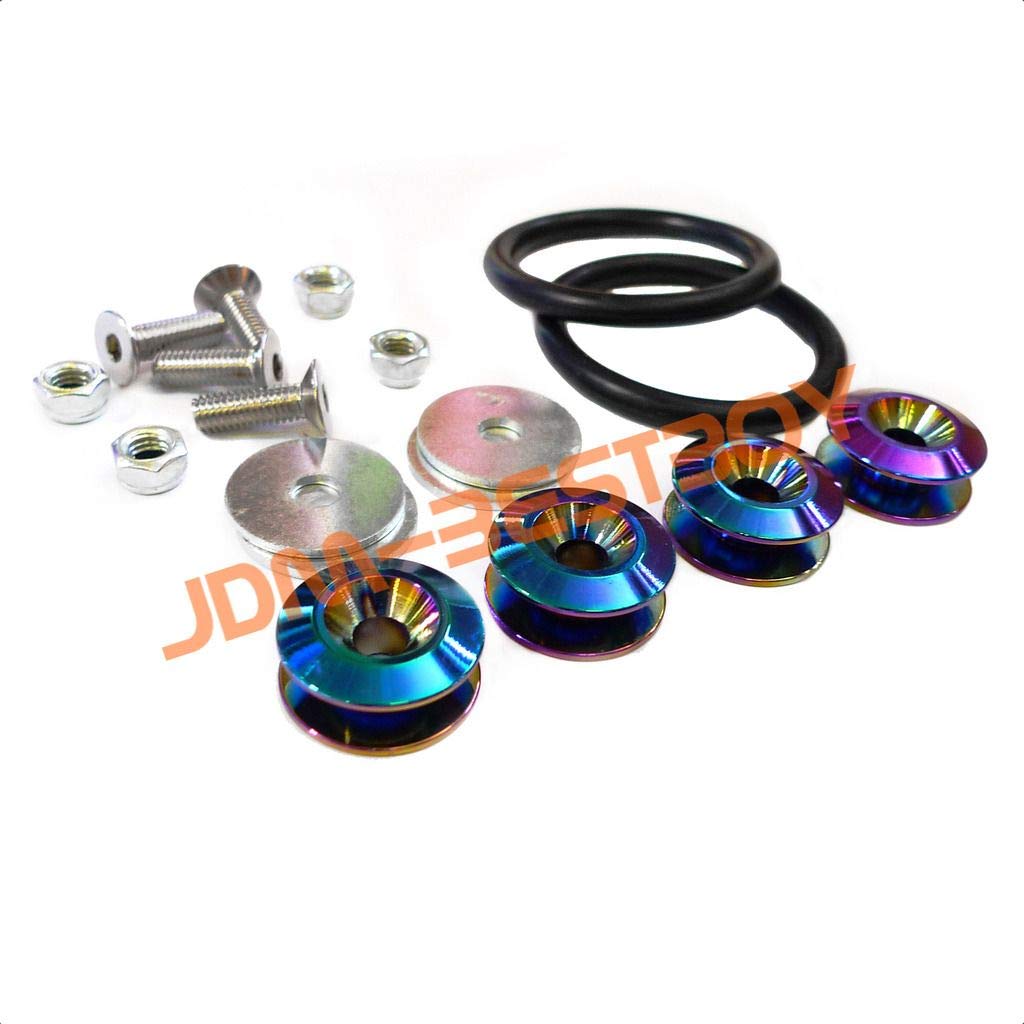 Quick Release Fastener Kit Auto Dynasty J2 Engineering - Neo Chrome ...