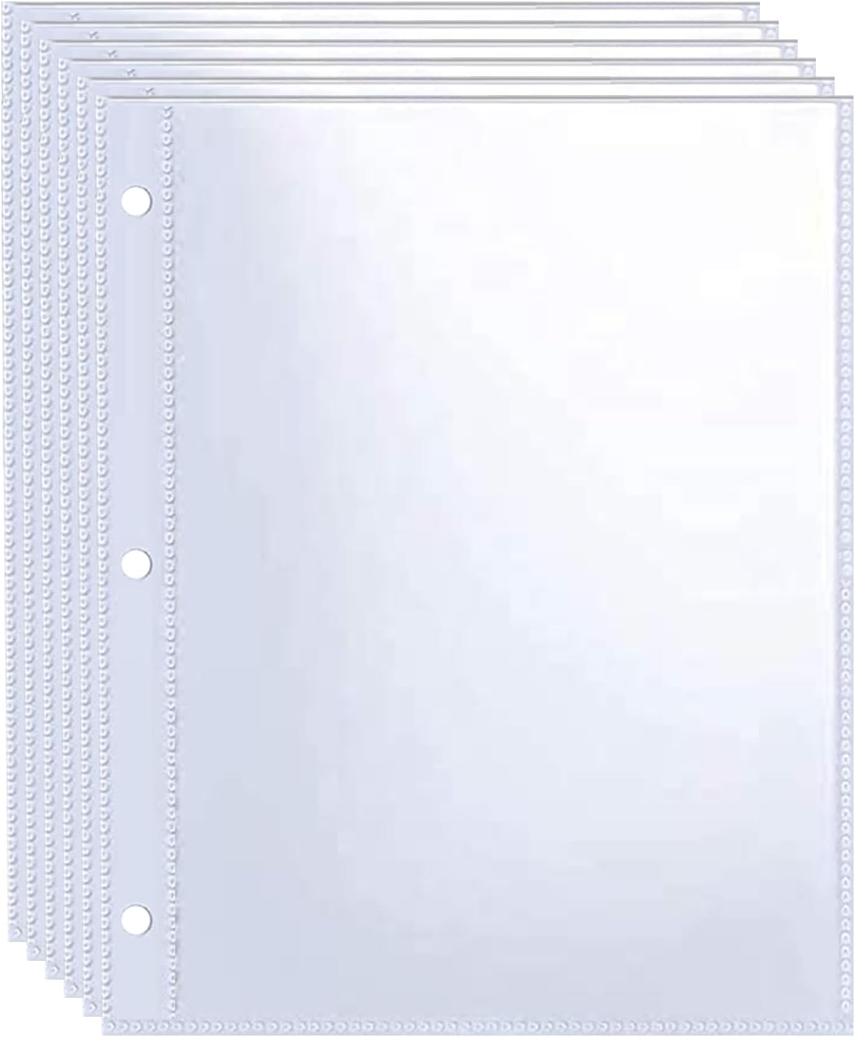 Amazon.com: Ultra Pro 2-Pocket Platinum Page with 5" X 7" Pockets 25ct ...
