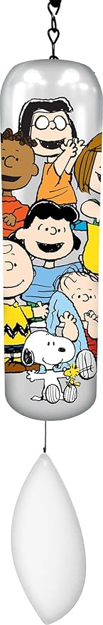 Amazon.com: Spoontiques Peanuts Bell Wind Chime - Outdoor Garden Décor ...