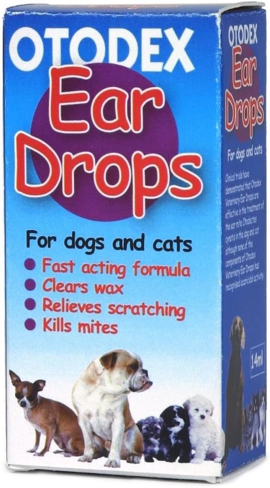 Otodex Petlife Ear Drops, 14 ml : Amazon.co.uk: Pet Supplies