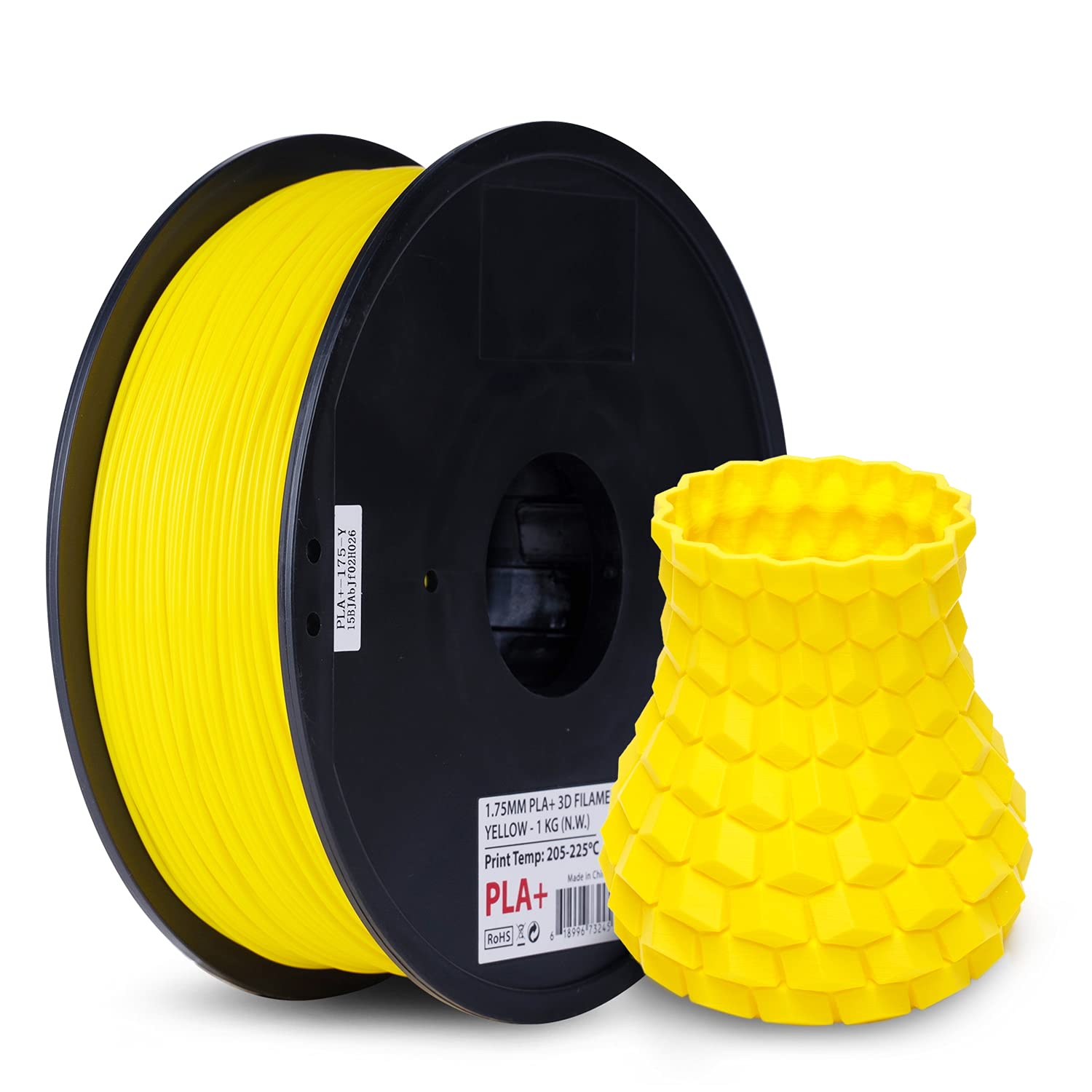 Snapklik.com : Micro Center Inland PLA+ Filament 1.75mm - Yellow 3D ...