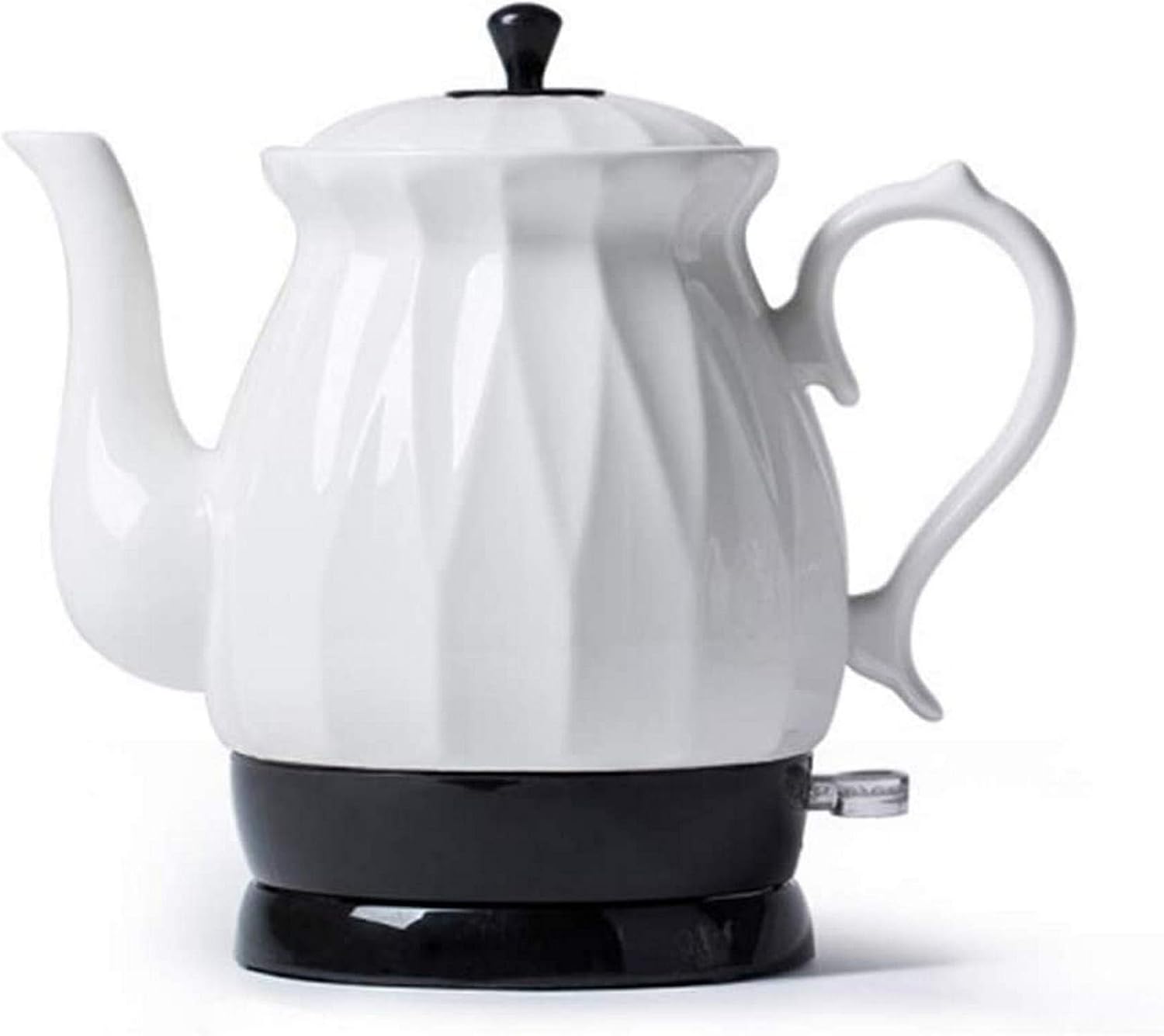 Amazon.com: NIVOK Electric Ceramic Kettle Teapot-Retro 1.7L Stainless ...