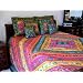 Amazon.com: AARI ELEPHANT 7P INDIAN SARI BEDDING BEDSPREAD COVERLET ...