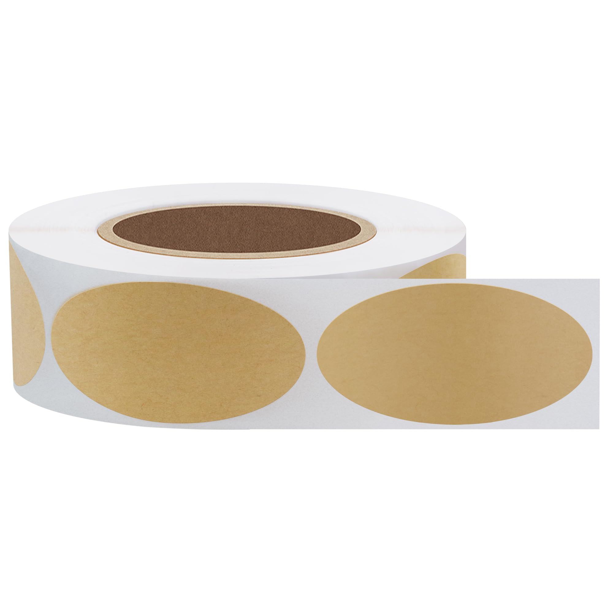 Snapklik.com : Hybsk 1x2 Inch Oval Stickers Blank Color Coding Labels ...