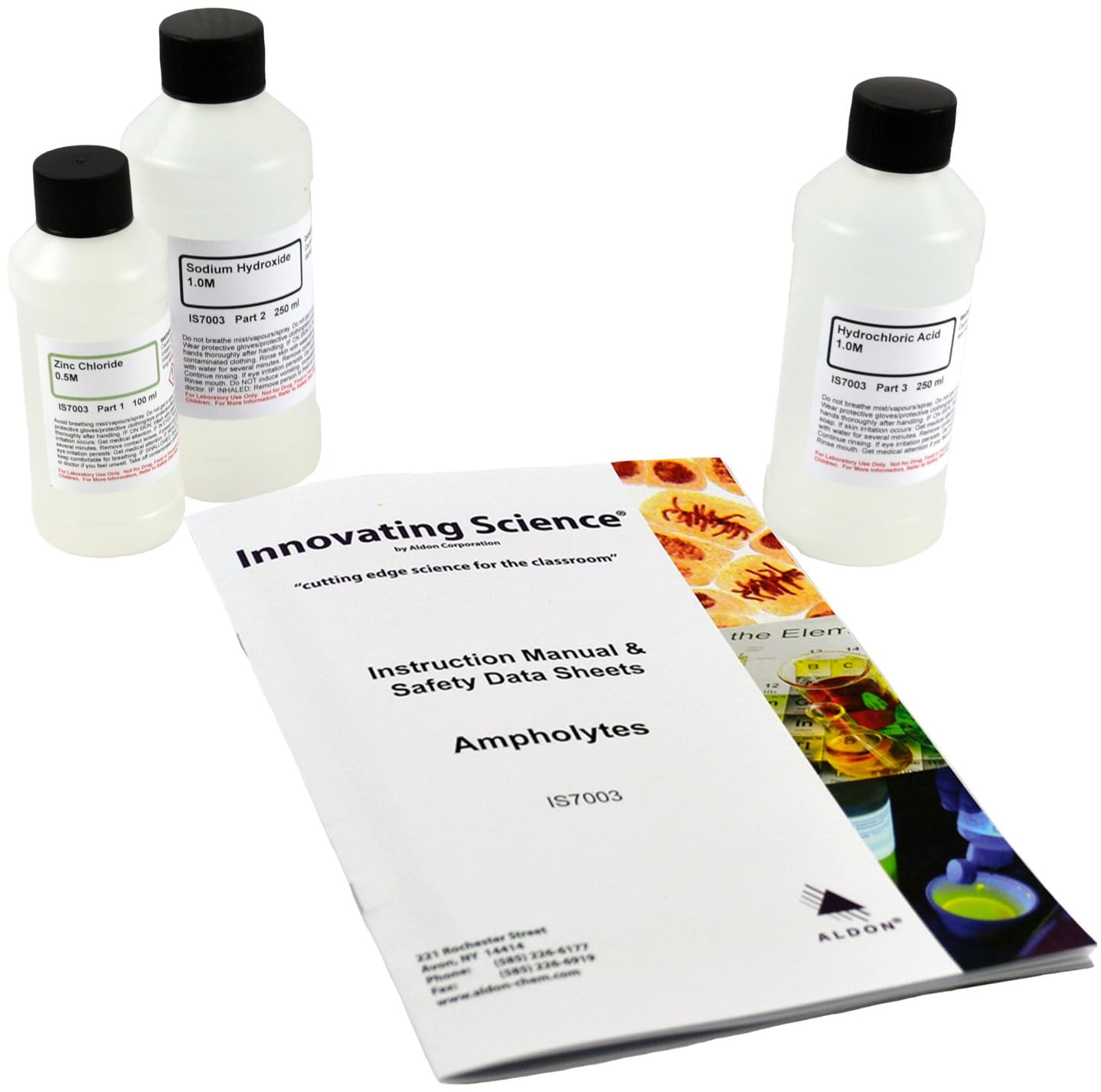 Innovating Science Ampholytes Chemical Demonstration Kit: Amazon.com ...