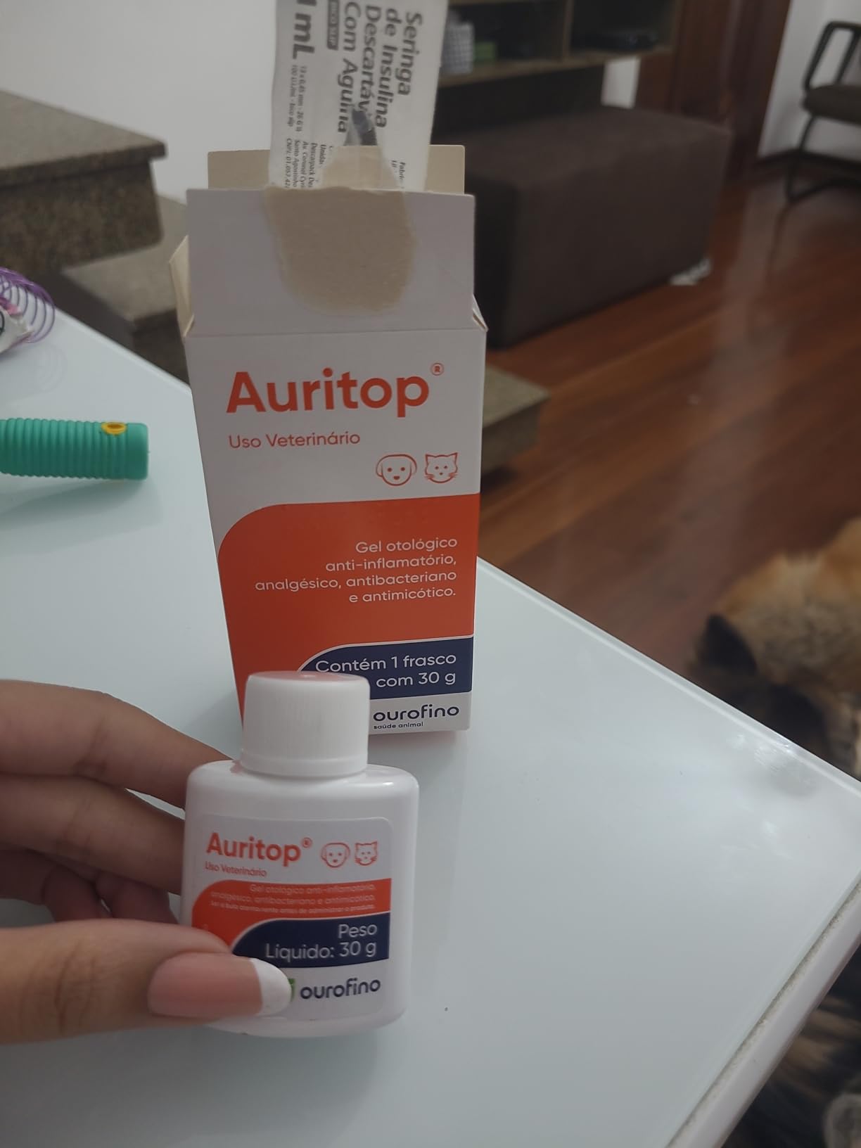 Tratamento Otológico Ouro Fino Auritop - 30 g : Amazon.com.br: Beleza