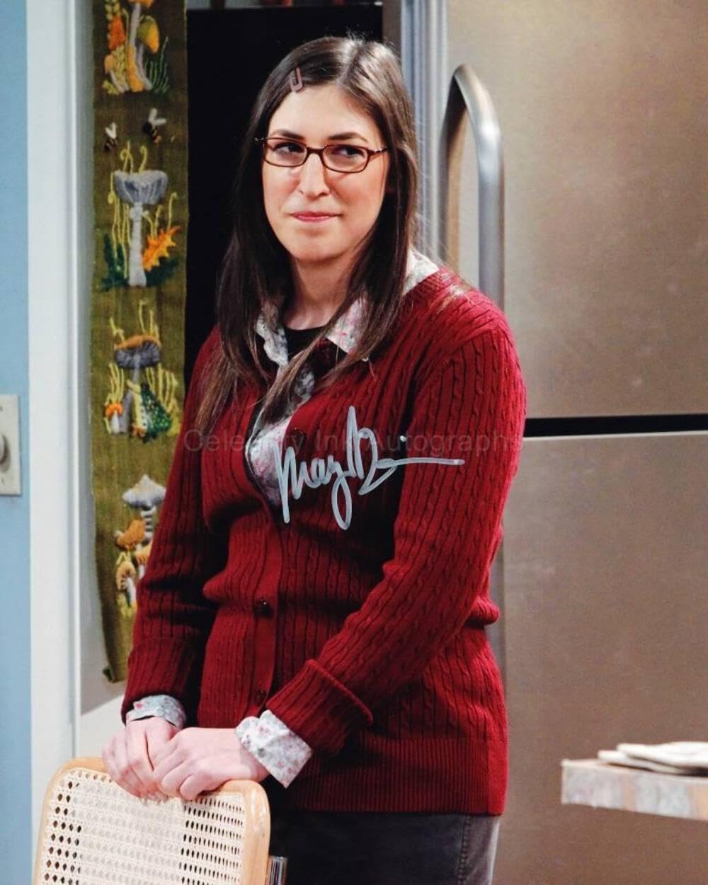 MAYIM BIALIK as Amy Farrah Fowler - The Big Bang Theory 8"x10" Genuine ...