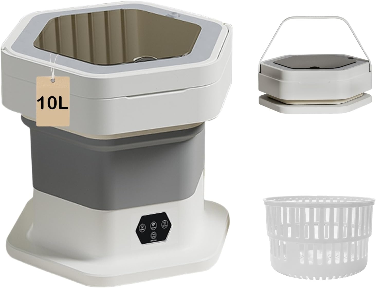 Amazon.com: MALEGEBAZ Mini Portable Washing Machine, Travel Mini ...