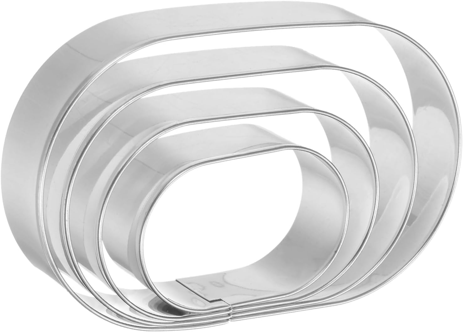 Amazon.com: PME Oval Cutters, for Cake Decorating, Set of 6, White ...