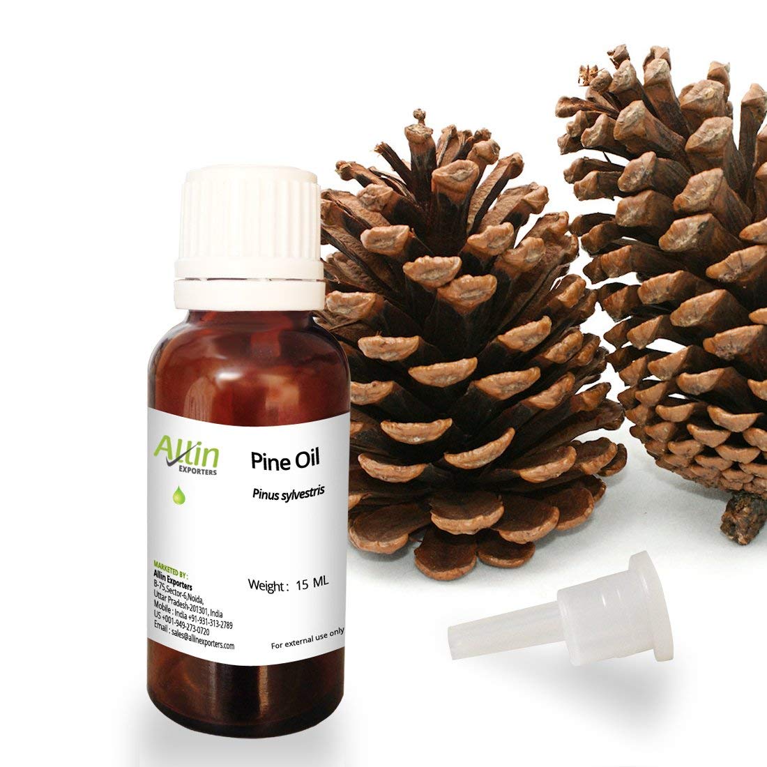 Buy Allin Exporters Pine Oil Pure, Natural & Undiluted Therapeutic ...