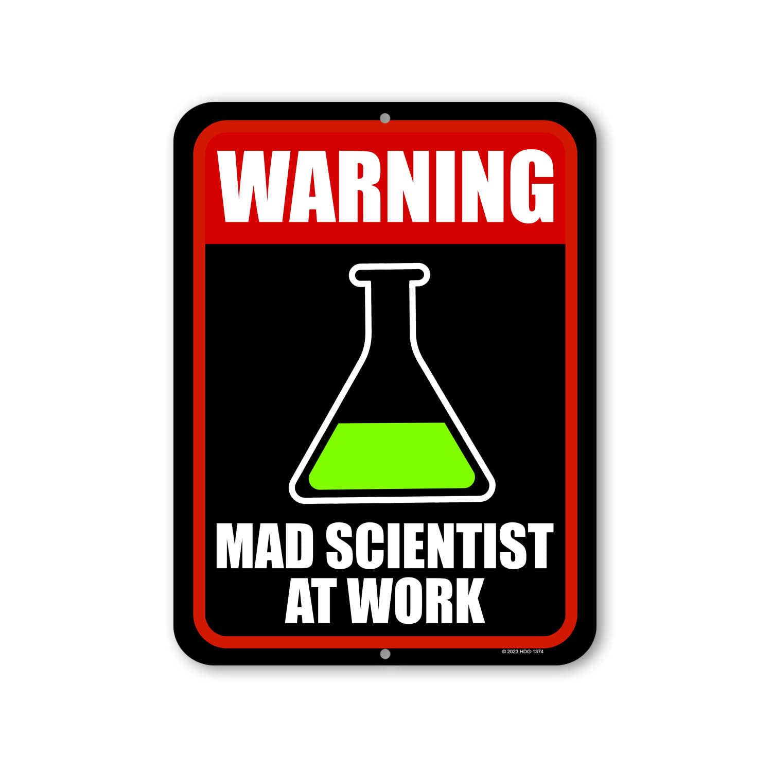 Amazon.com: Honey Dew Gifts, Warning Mad Scientist At Work, 9 inch by ...