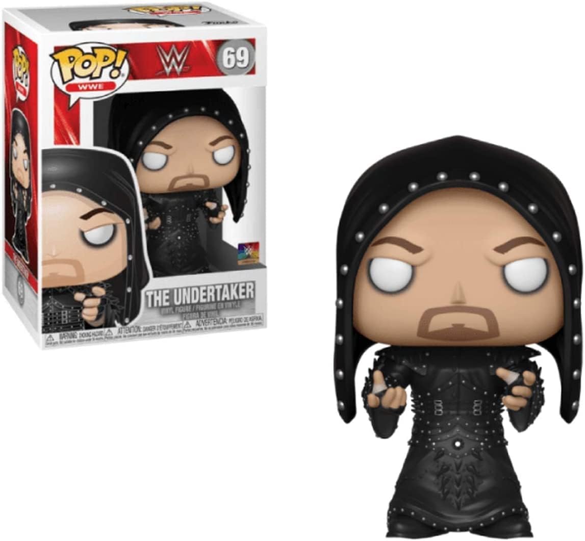 Amazon.com: Funko Pop! WWE: Hall of Fame Series - Undertaker #144 ...