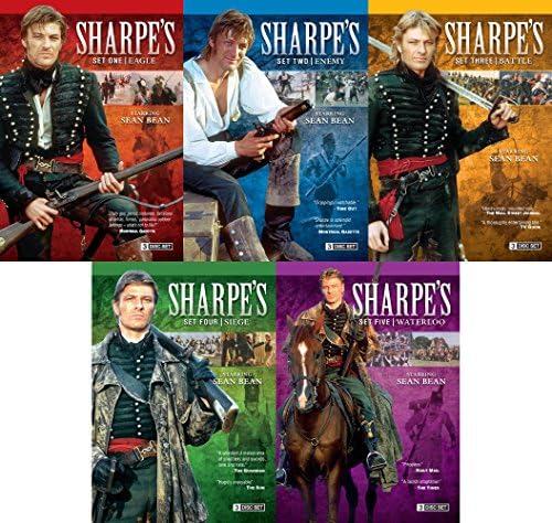 Amazon.com: Sharpe Complete Collection Volumes 1-5 (15 DVD Set) Bundle ...