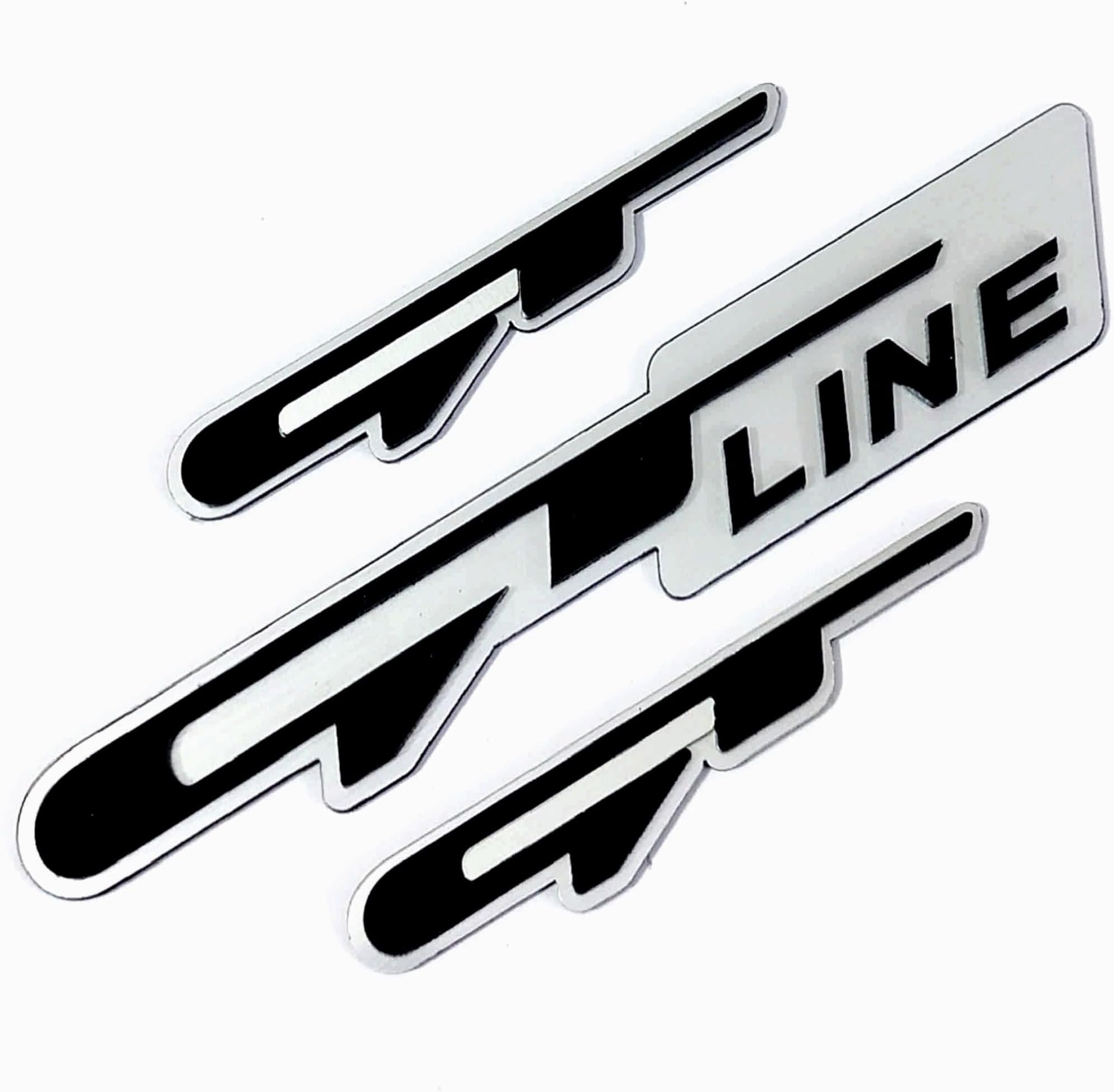 Gt Line Logo for Car - Car Accessories : Amazon.in: Car & Motorbike